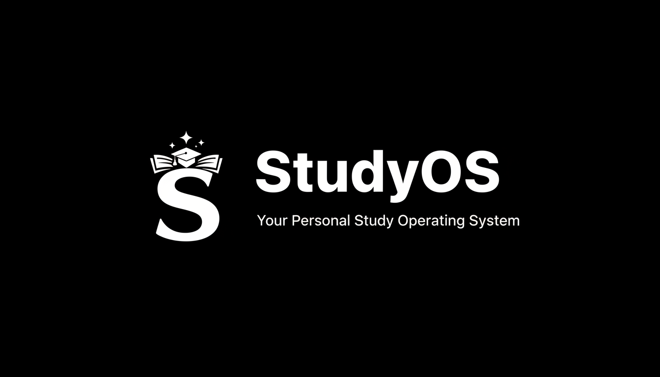 StudyOS — Your Personal Study Operating System